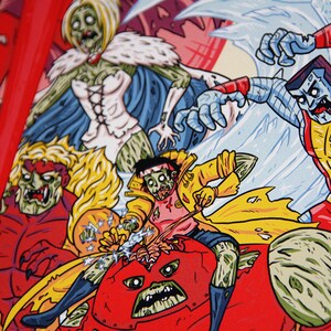 X-men Zombie Poster A3 Size - Etsy