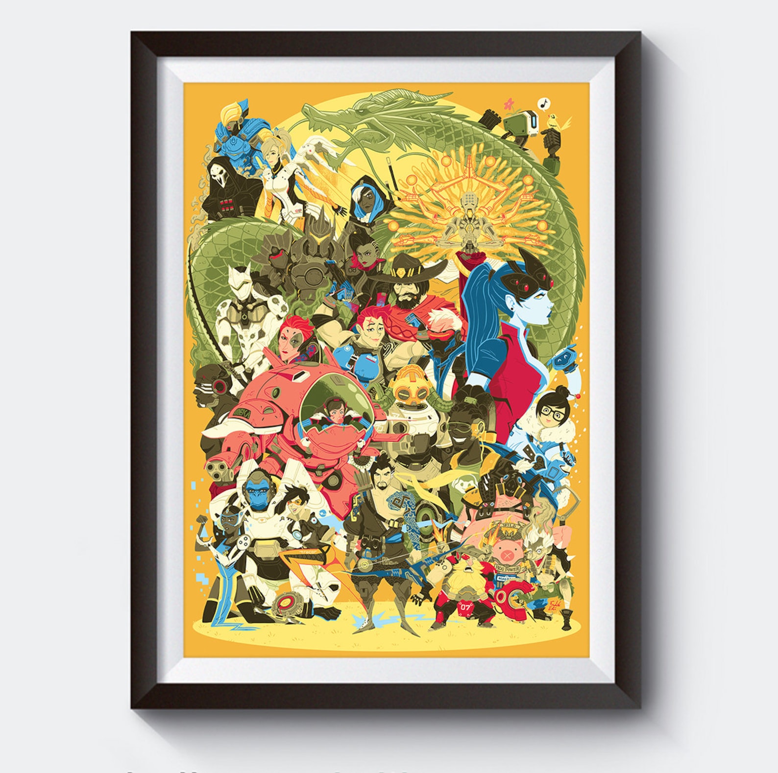 Overwatch Poster A3 Size - Etsy