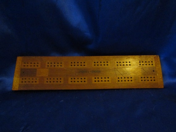 Vintage Jaques London Wooden Cribbage Board | Etsy UK