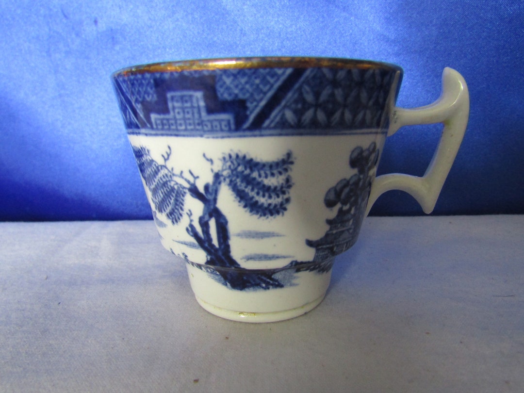 Victorian Booth's Silcon Cup real Old Willow, Made in England - Etsy