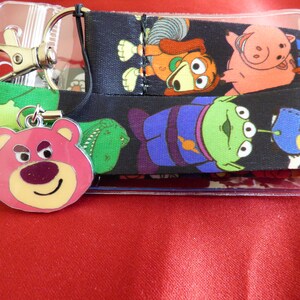 Disney Toy Story Lanyard Lotso Charm & ID Holder Bus - Etsy
