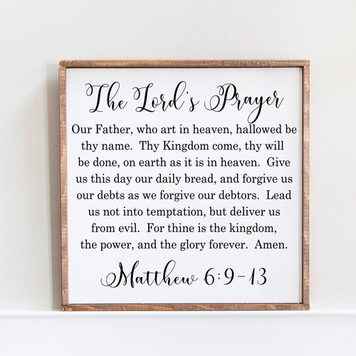The Lord's Prayer Svg Our Father Prayer 5 Cut Files - Etsy Canada