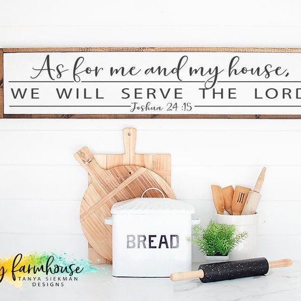 Serve the Lord Sign - Etsy