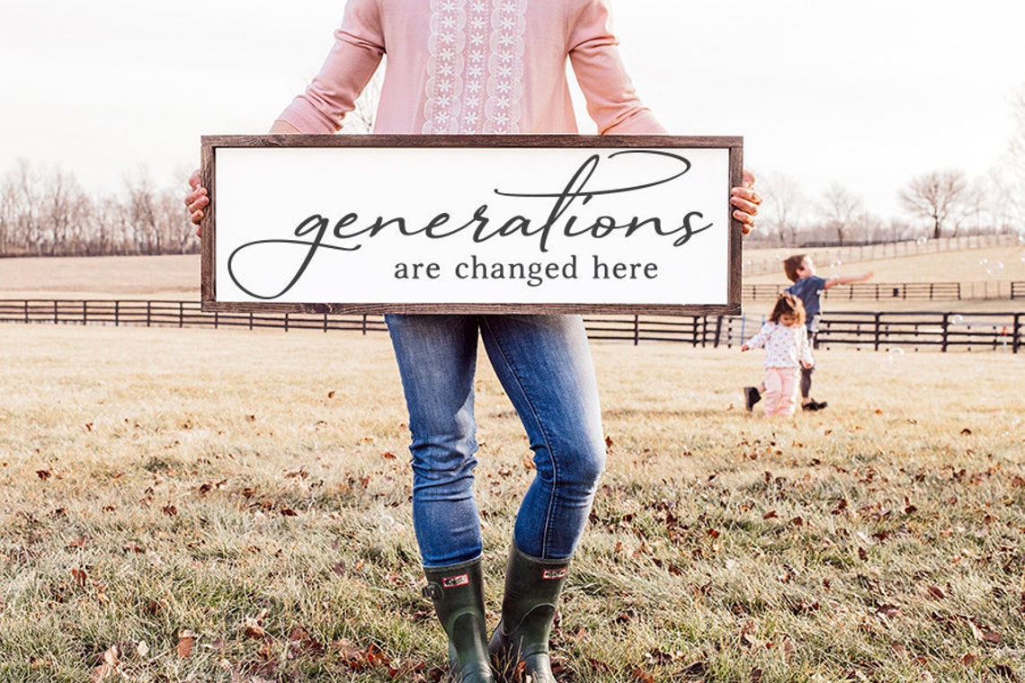 SVG, & PNG - "generations Are Changed Here" - Etsy