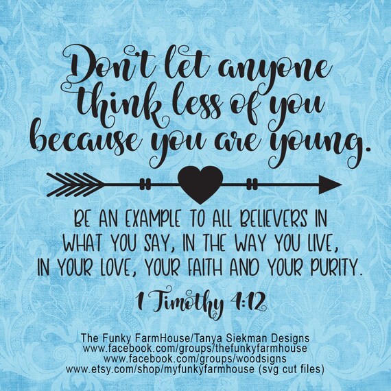 SVG & PNG don't Let Anyone Think Less of You | Etsy