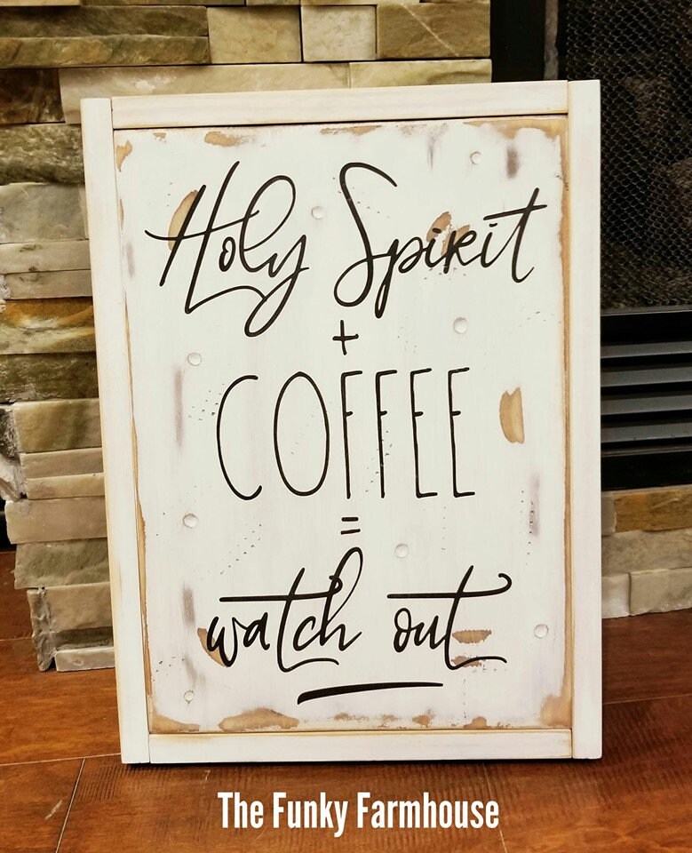 SVG & PNG holy Spirit COFFEE Watch Out | Etsy