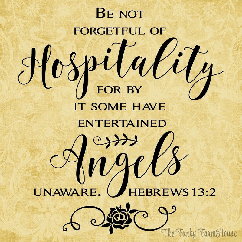 Hebrews 13 2 - Etsy