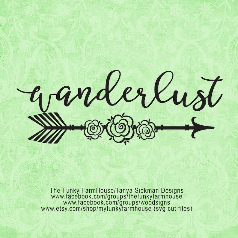 SVG & PNG wanderlust | Etsy