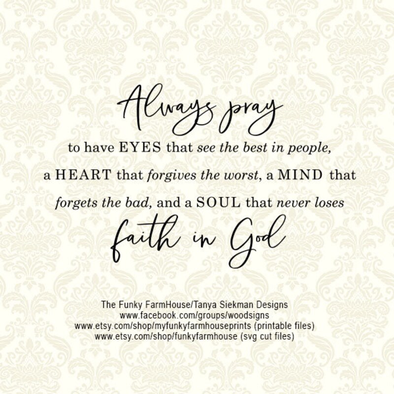 Always Pray - Etsy