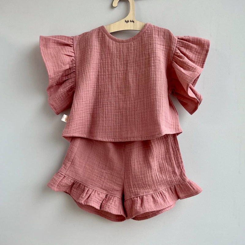 Baby Girl Summer Clothing Set - Etsy