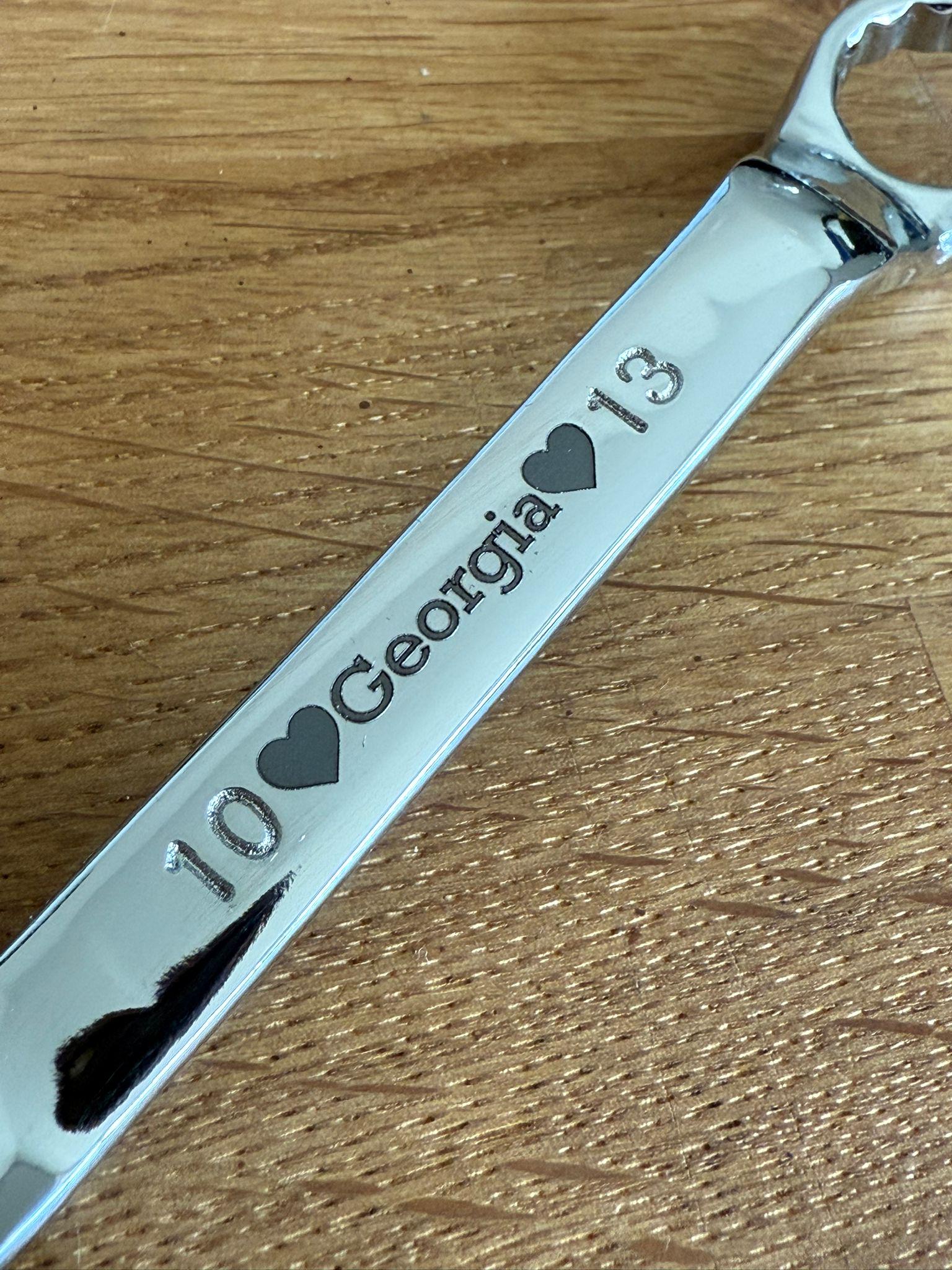 Custom Engraved Rowing Rigger Jigger: Personalized Spanner Tool - Etsy UK