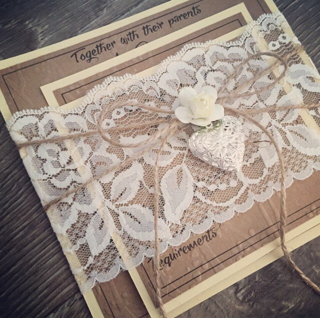 A Full Set of Wedding Invitations....a Set of 80 ...your - Etsy