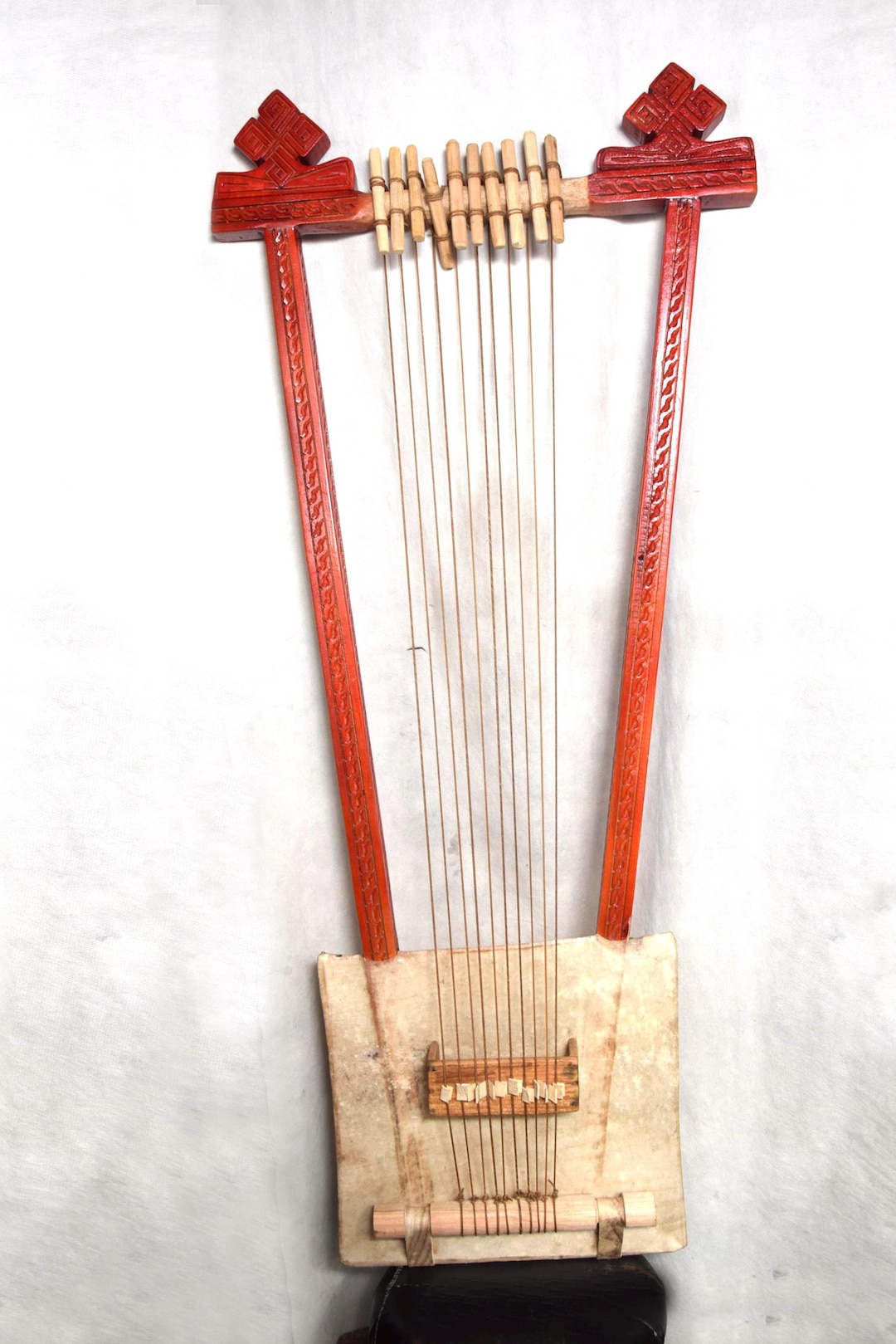 Ethiopian Traditional Musical Instruments Begena Harp of David Begena ...