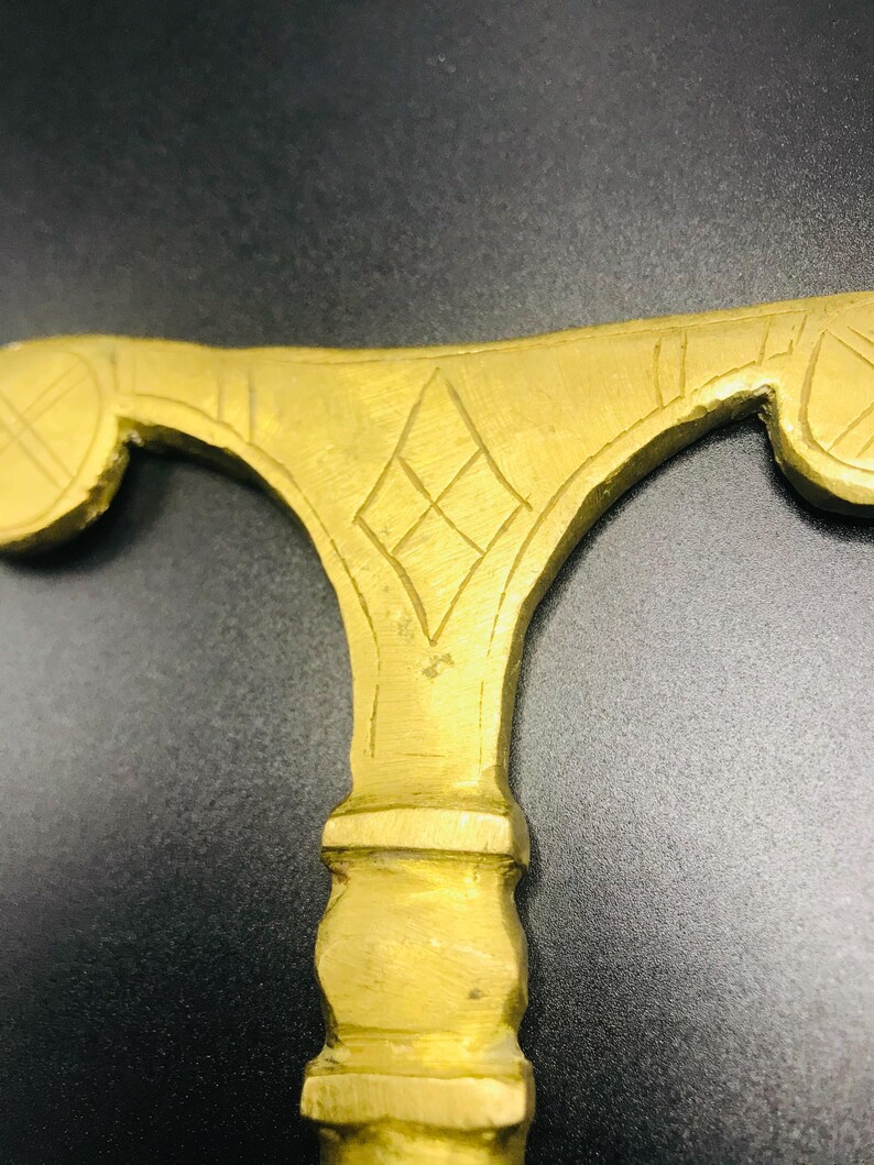 Ethiopian Christian Monk Prayer Stick Head, Monk Armrest, Liturgical ...