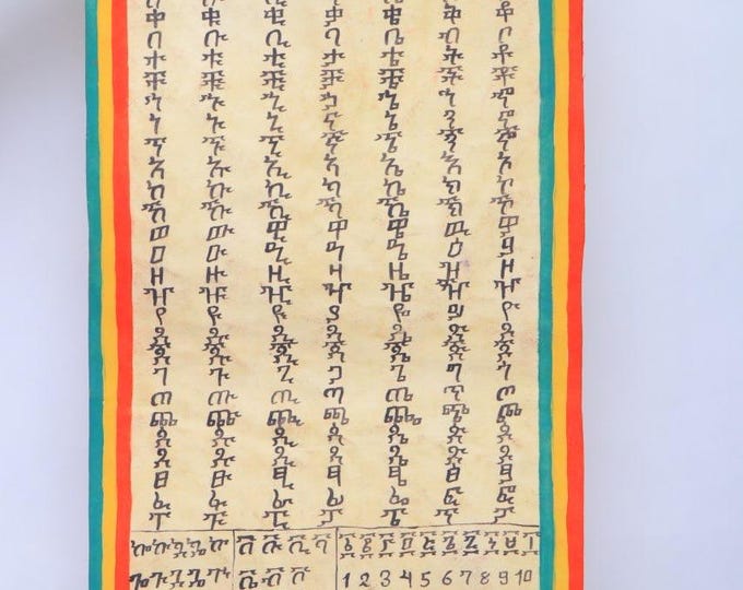 Ethiopian Alphabet, Amharic Alphabet, Geez Script, Fidel, Ethiopian ...