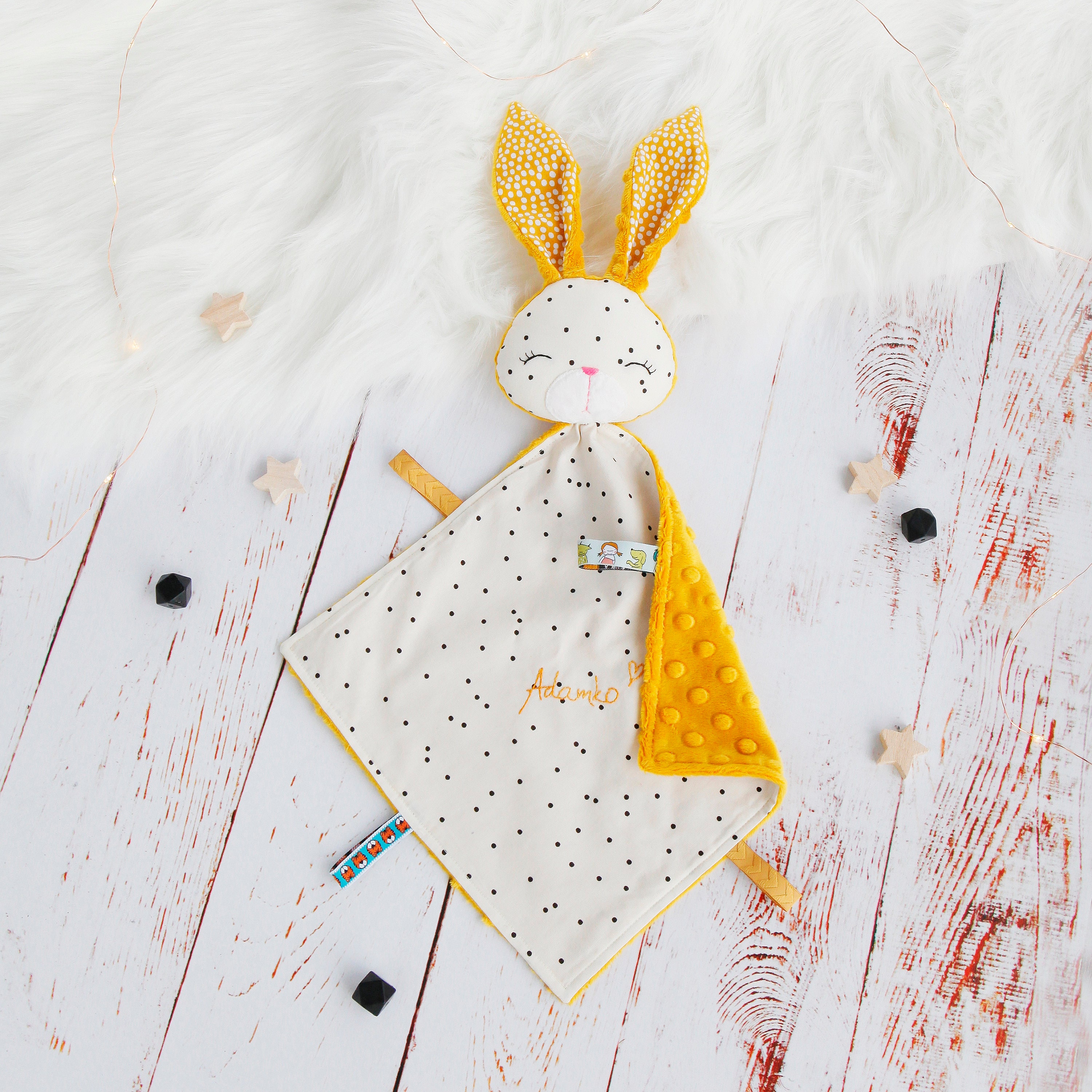 Baby Lovey, Personalised Baby Toy, Security Blanket, Baby Comforter ...