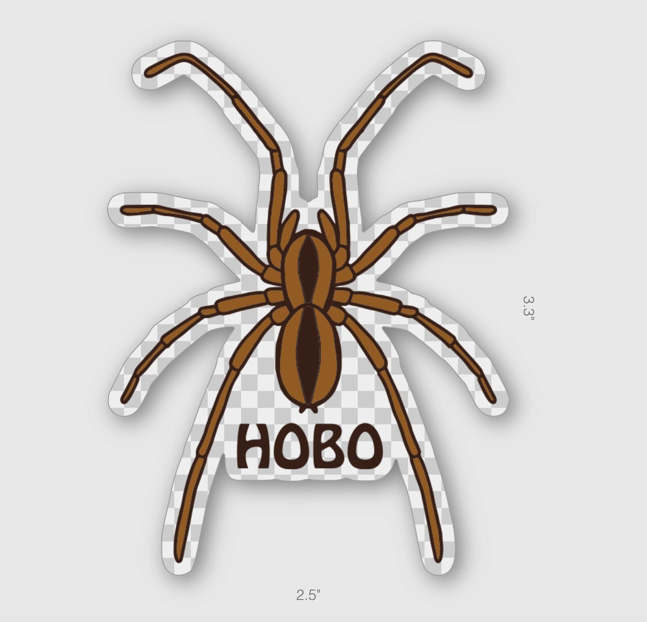 HOBO Sticker - Etsy