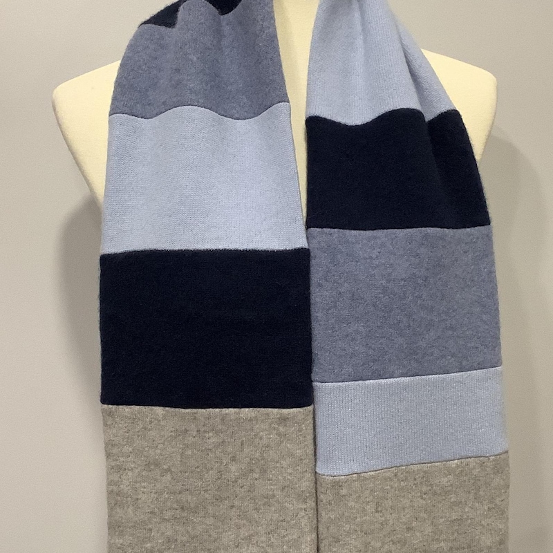 Upcycled Scarf - Etsy