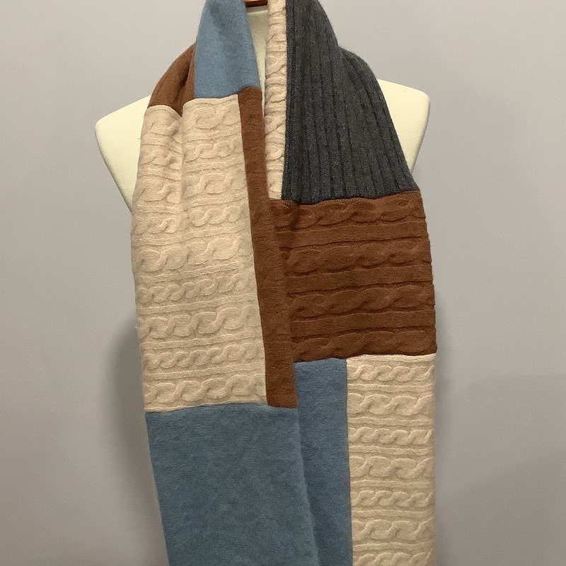Upcycled Scarf - Etsy