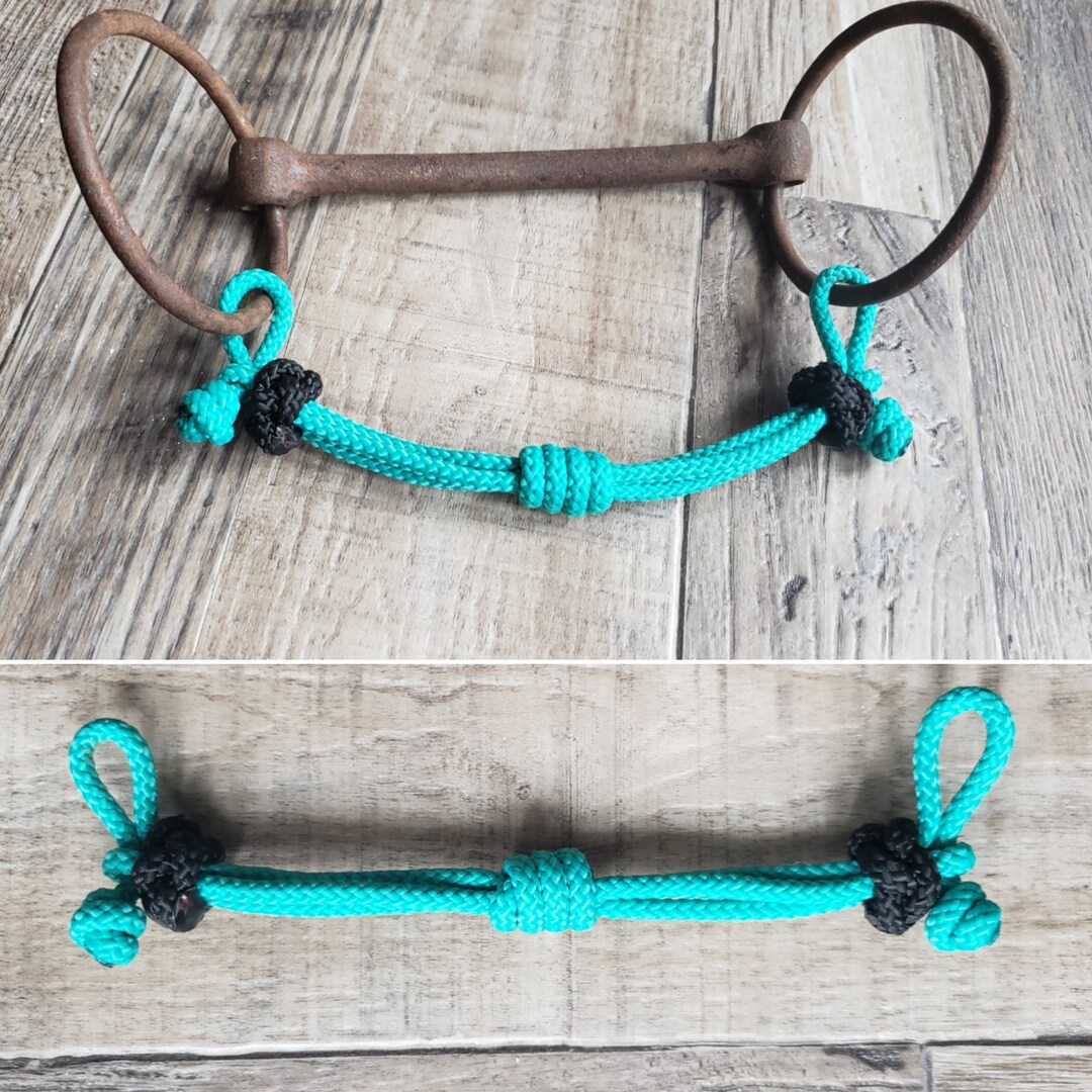Bit Hobble Custom Colors Chin Strap Curb Strap Snaffle Bit - Etsy