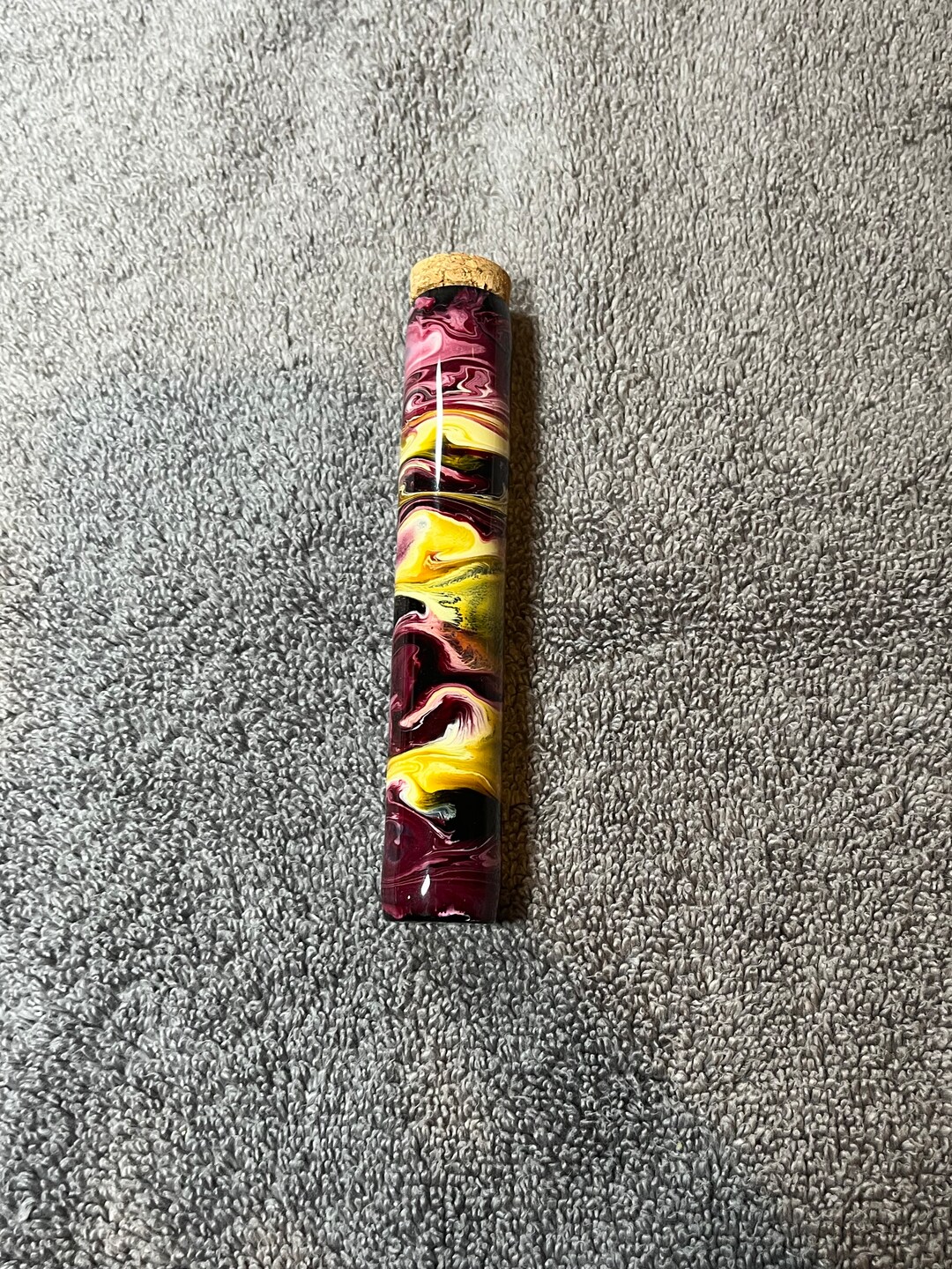 Rts/preroll Holder/glass /red/yellow/black/joint Jar /smell Proof /doob ...