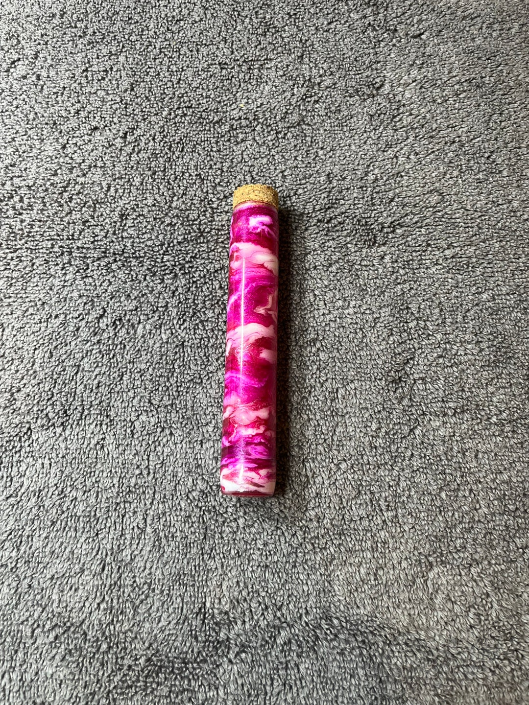 Rts/preroll Holder/glass /pink/white/joint Jar /smell Proof /doob Tube ...