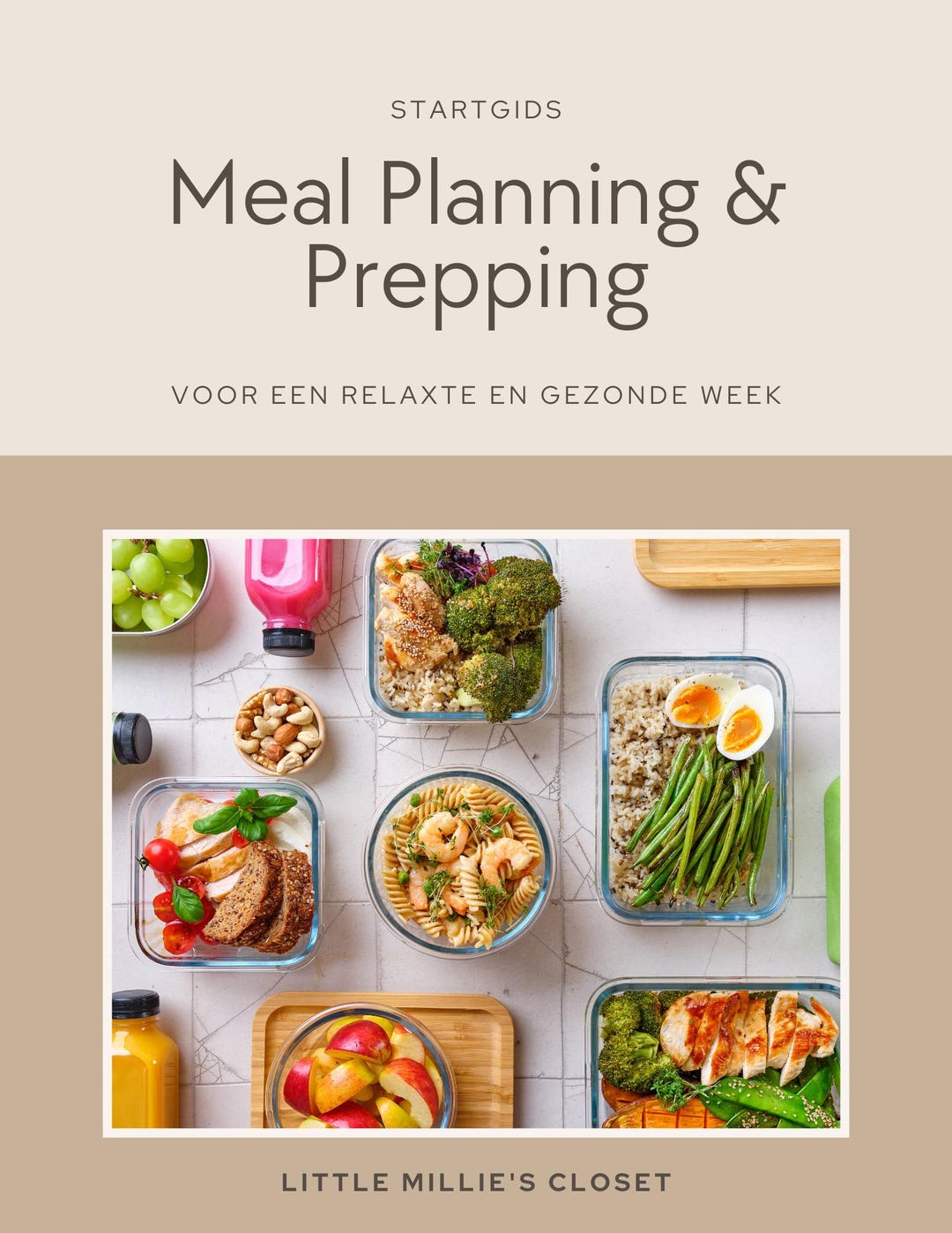 Starter's Guide to Meal Planning & Prepping - Etsy