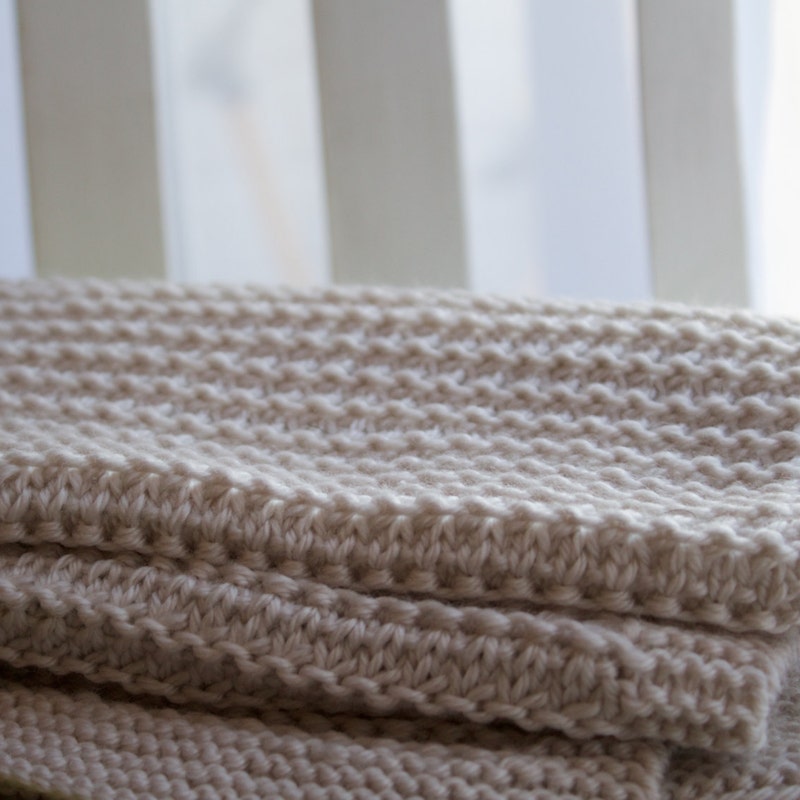 Blanket Knitting Pattern - Etsy