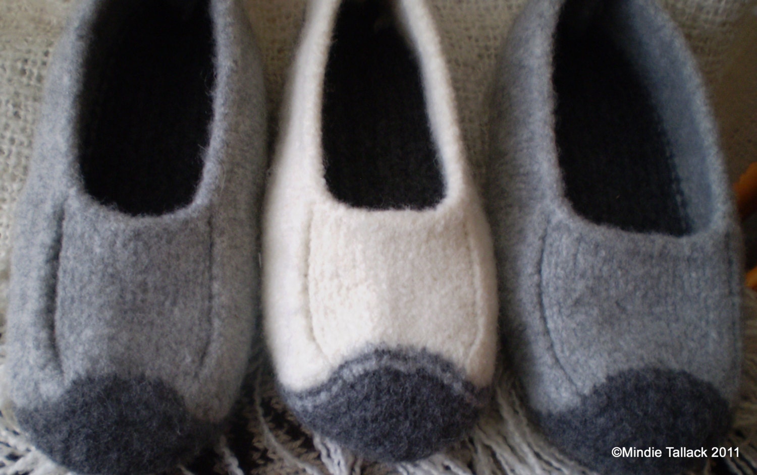 Felted Slipper Pattern, Duffers - Revisited - A Felted Slipper Knitting ...