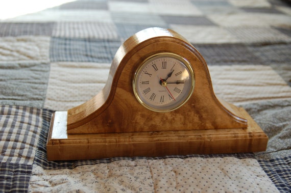 Small Hand Made Mantle Clock - Etsy