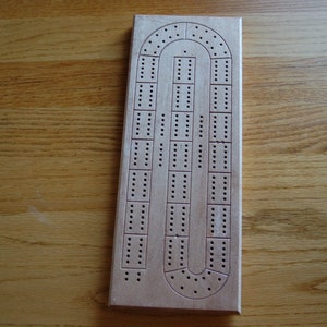 Hand Made Hardwood 'fancy' Cribbage Board - Etsy