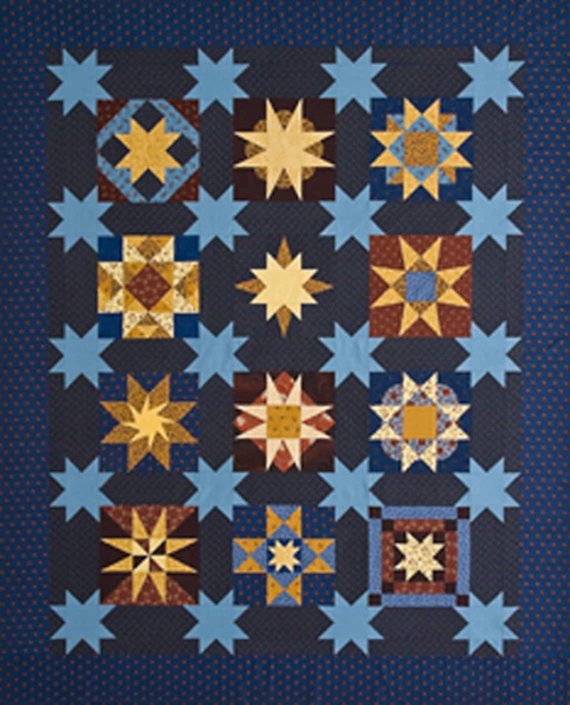 Threads of Memory. Civil War Quilt Pattern PDF Blockofthemonth Sampler ...