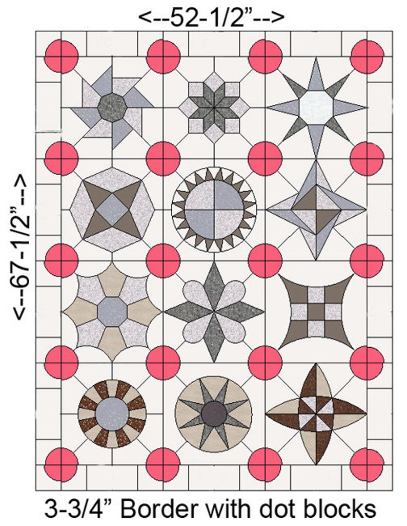 Daredevils Quilt Along 12 Challenging Pieced Blocks 2019 by Barbara ...