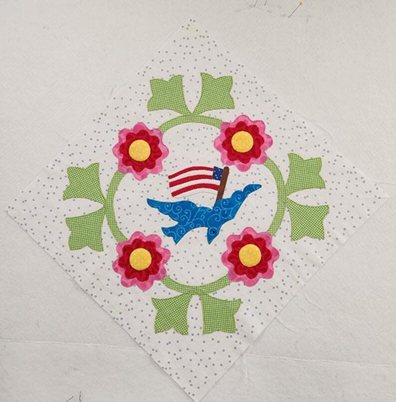 Liberty's Birds: Appliqued Block-of-the Month From Barbara Brackman ...