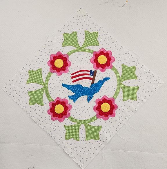 Liberty's Birds: Appliqued Block-of-the Month From Barbara Brackman ...