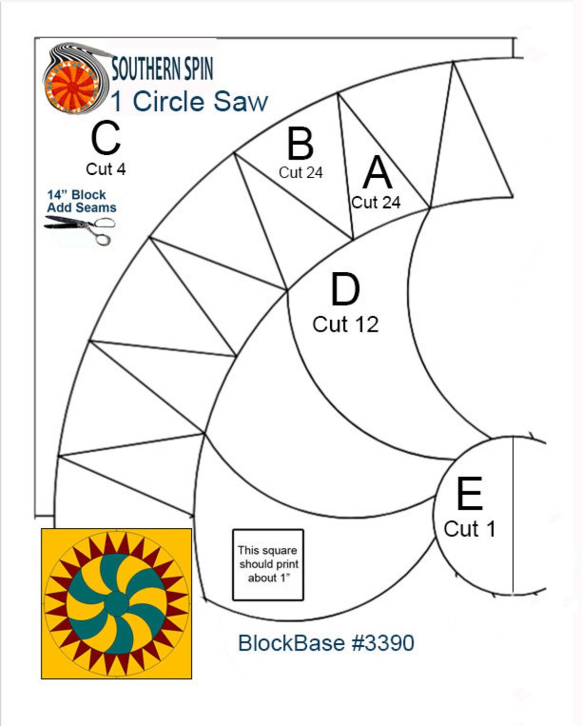 Southern Spin Sampler: Nine Traditional Southern Wheel Quilt Blocks ...