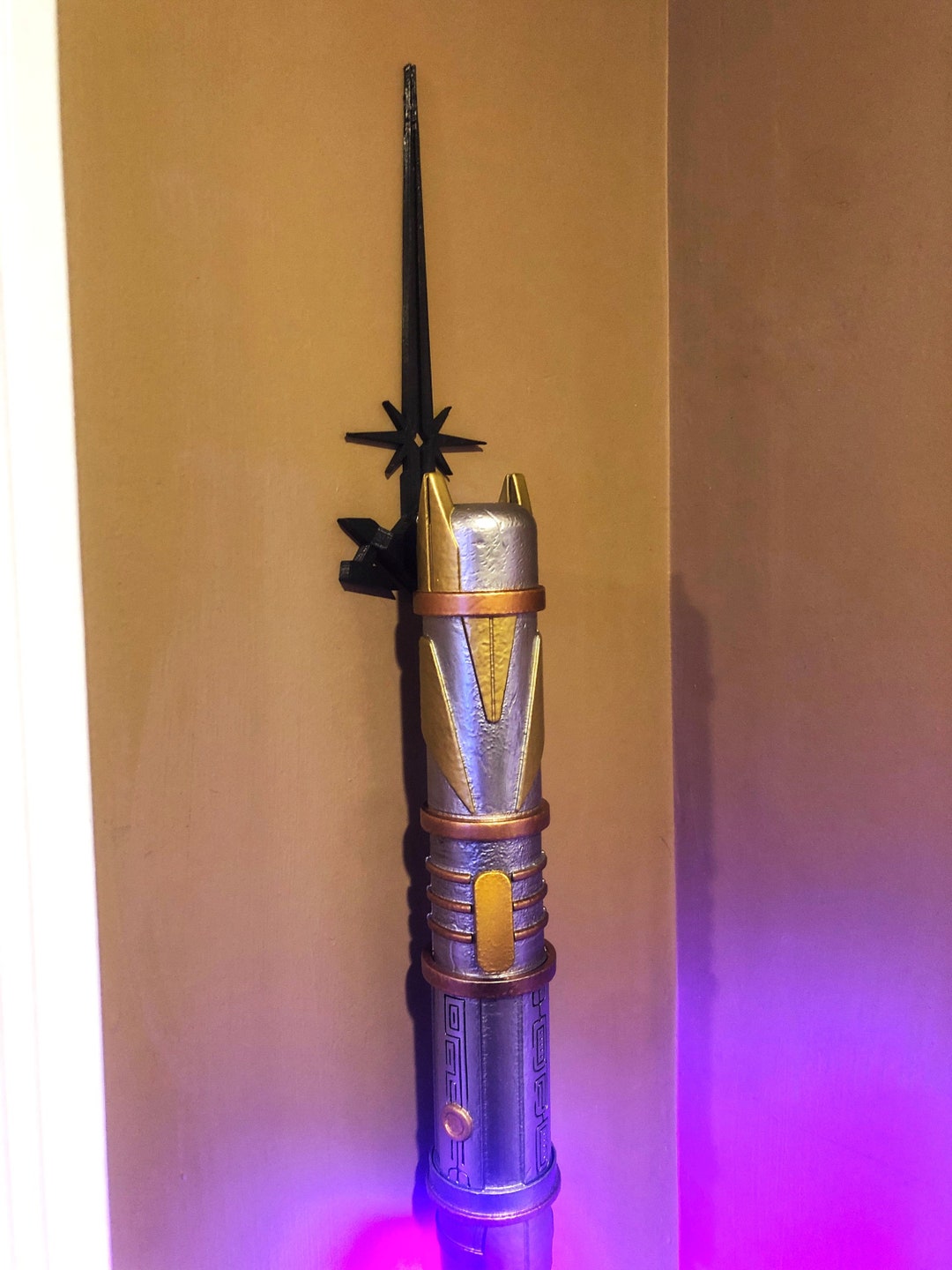 Lightsaber Emblem Wall Mount - Etsy