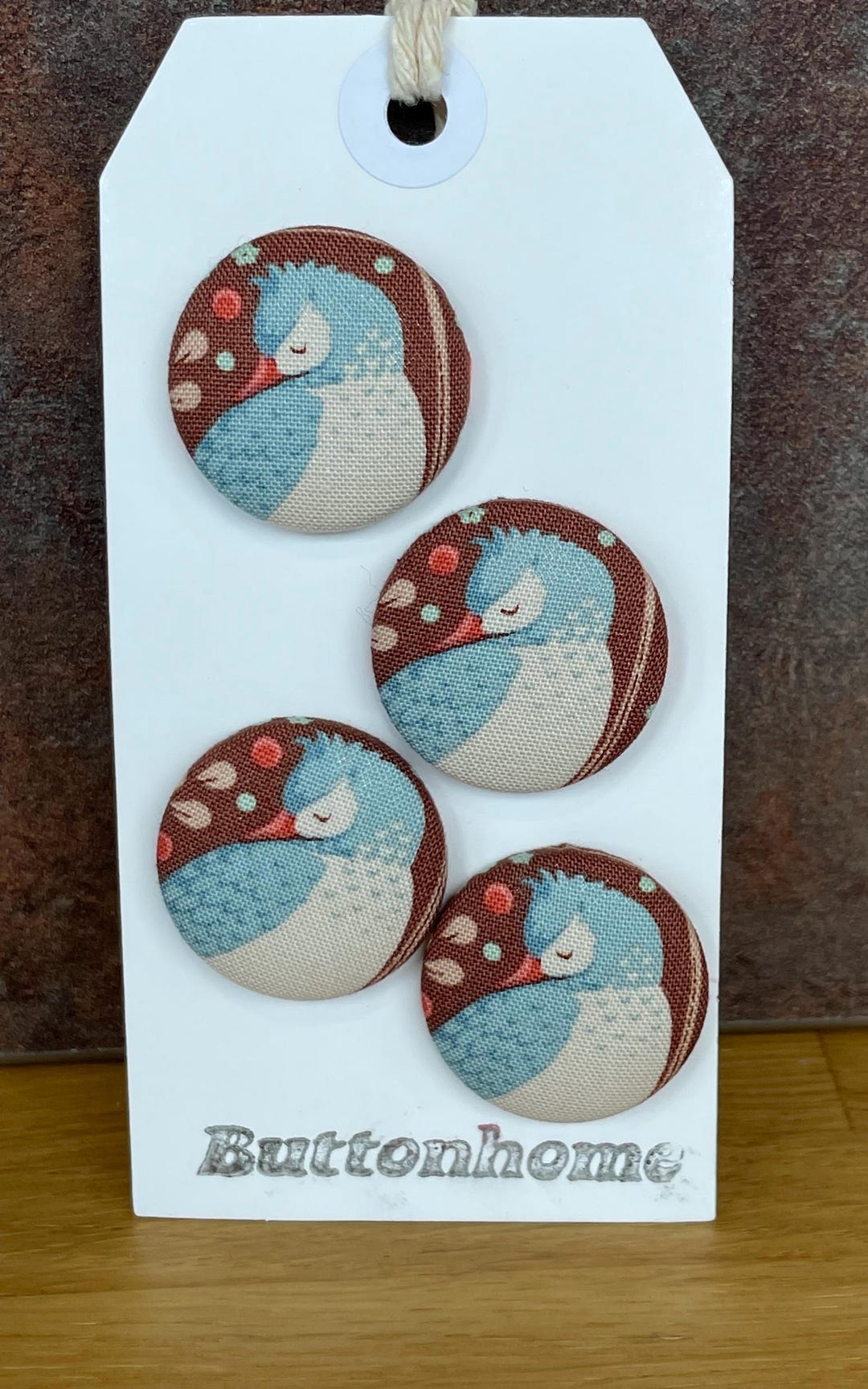 Handmade Fabric Buttons in Tilda Fabric - Etsy