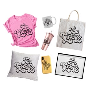 Two Groovy SVG, Groovy Shirt SVG Png Cutting Files for Cricut and ...