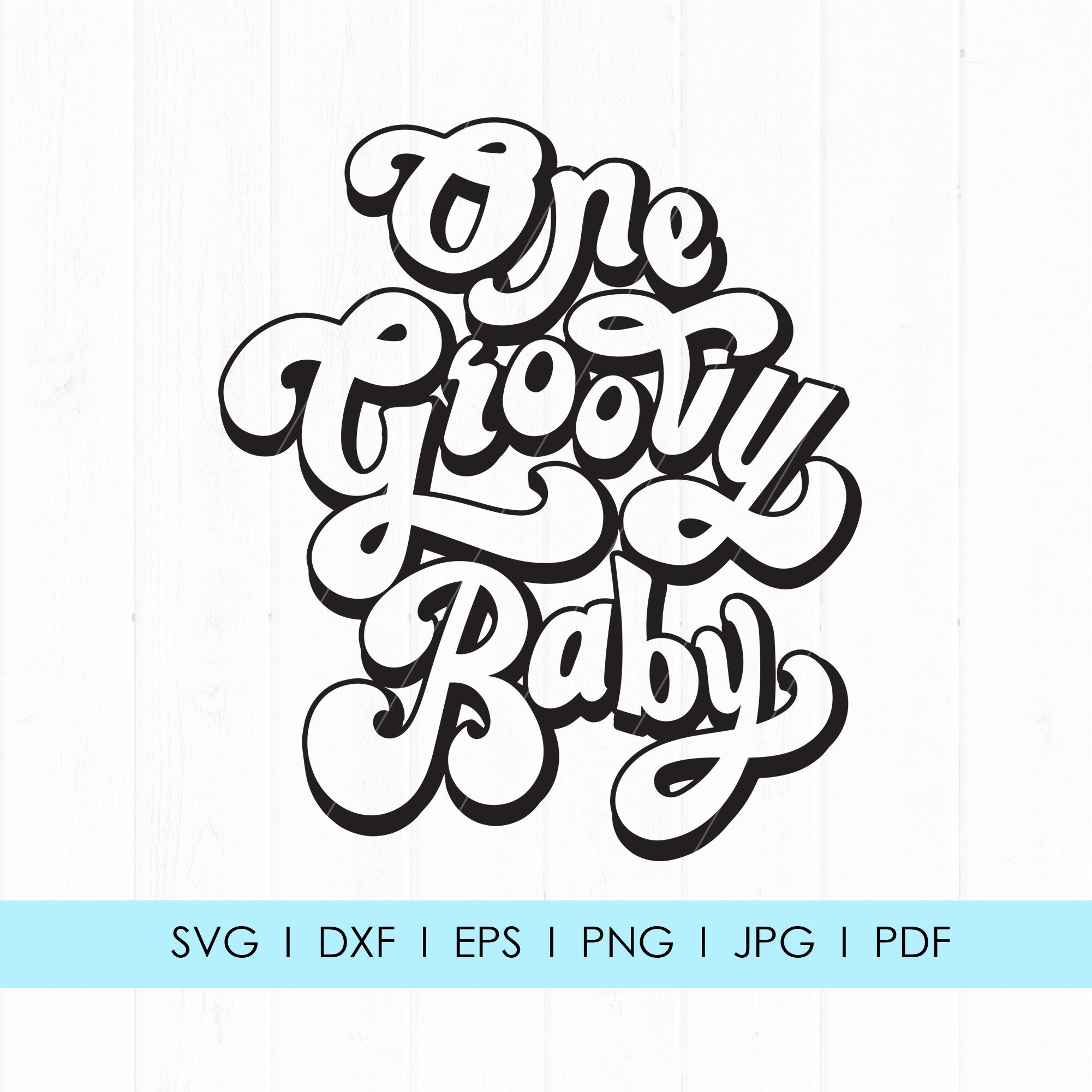 One Groovy Baby Svg, Groovy Shirt SVG Png Cutting Files for Cricut and ...