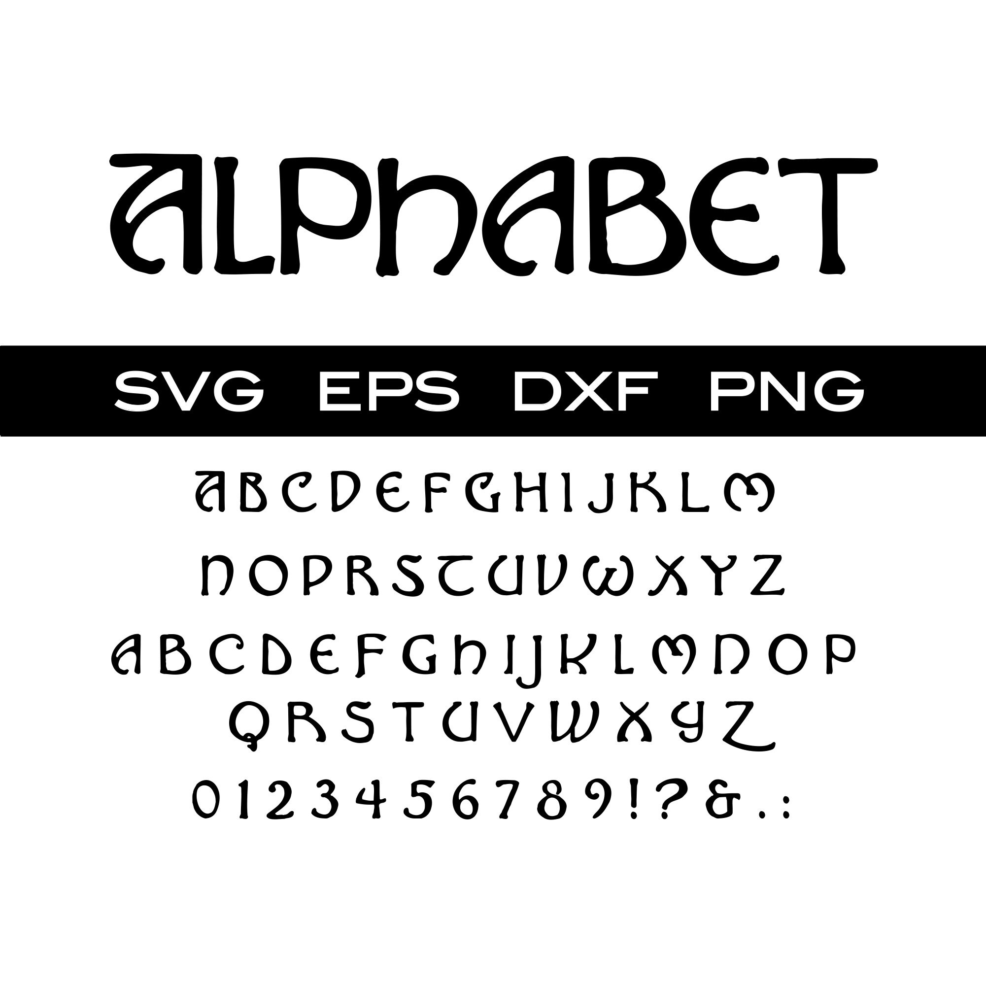 Cool Fonts To Draw Alphabet