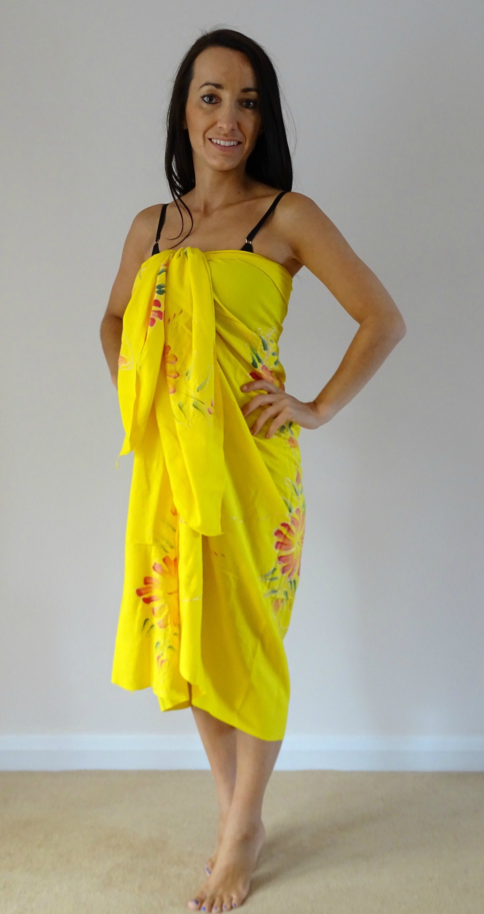 Embroidered Three Way Sarong Variety of Colours - Etsy