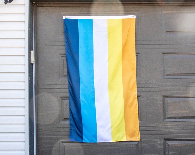 Choose Your Aroace Pride Wall Flags | All-over-print | 5 Sizes ...
