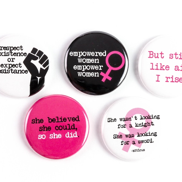Activist Buttons - Etsy