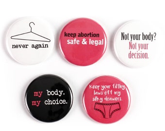 Pro Choice Buttons - Etsy