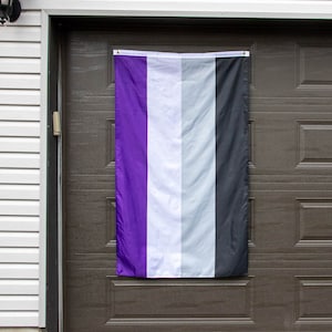 Asexual Pride Flag, 3x5' or Hand Pride Flag, Ace Pride Festival Flag - Etsy