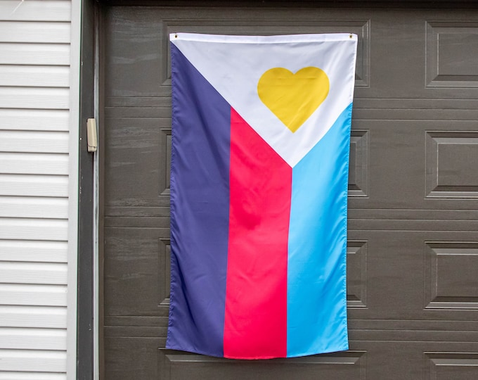 Big 3x5 Feet Polyamorous New Flag / Polyamory Flag / LGBTQ Flag ...