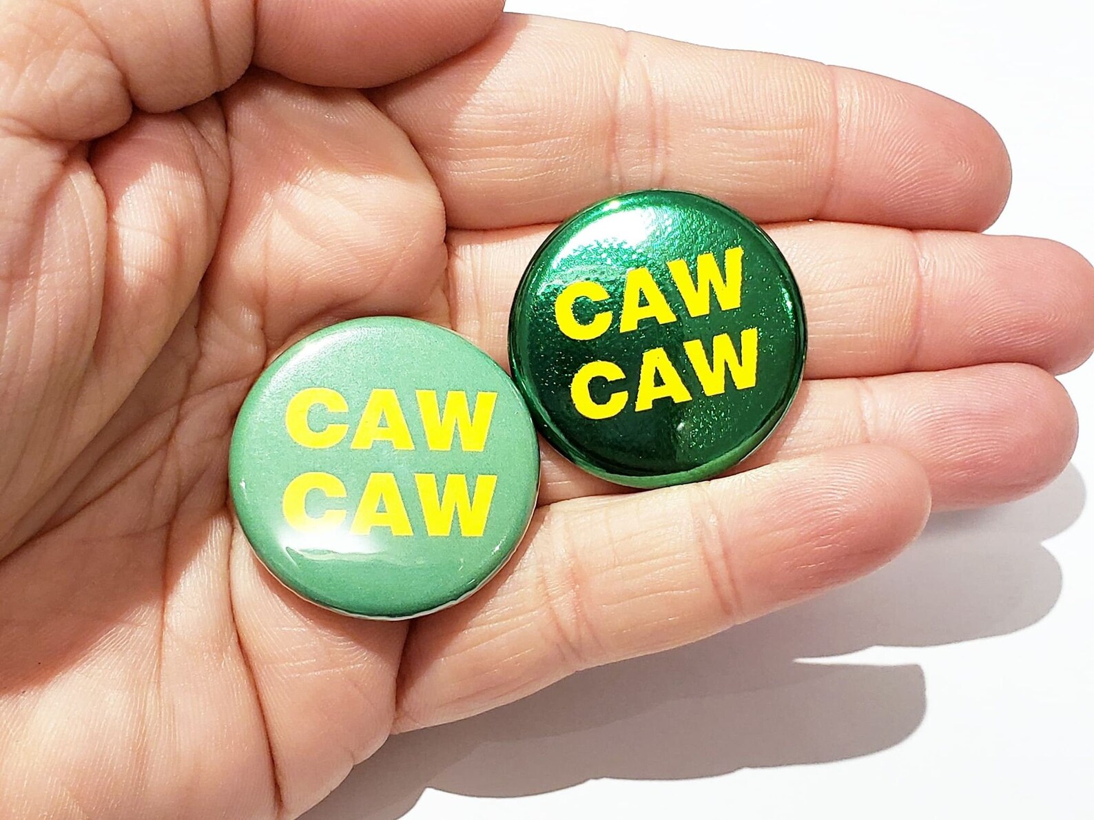 CAW CAW Dollarama Fan Button or Strong Ceramic Magnets - Etsy Canada