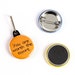 Positive Affirmations Buttons or Ceramic Magnets: Positive Self Talk ...