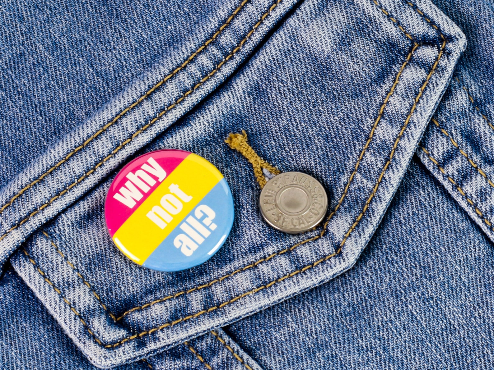 Pansexual Pride Buttons Pan Pride Magnets: Pinback Buttons or - Etsy Canada